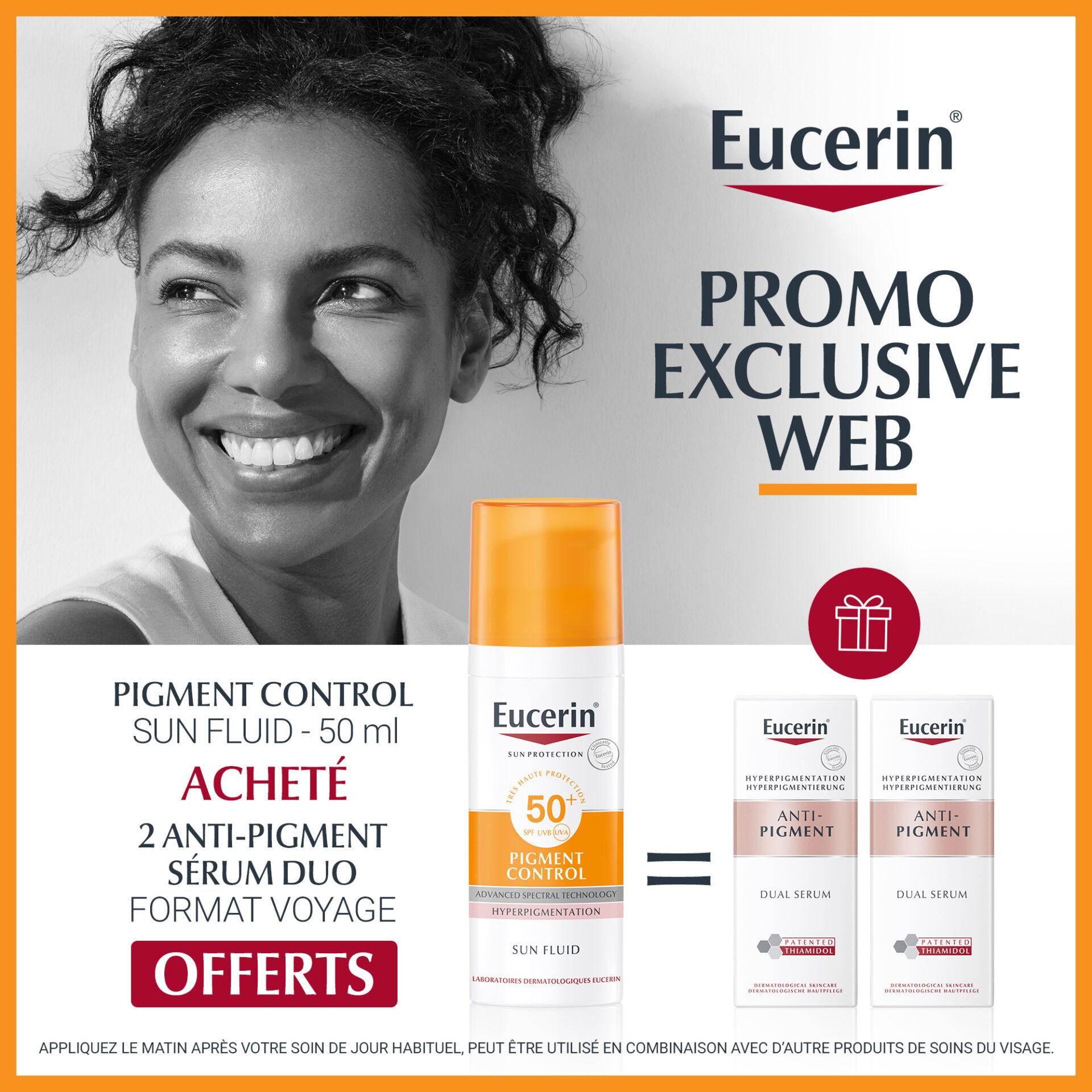 EUCERIN PIGMENT CONTROL SPF50+ 50ML + 2 MINI DUO | Urban Drug store