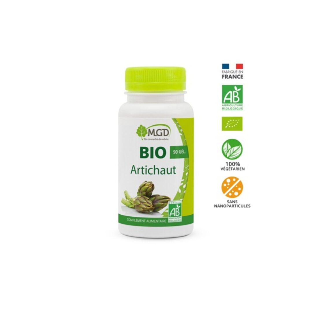 Mgd Nature Artichaut Bio - 90 Gélules | Urban Drug store