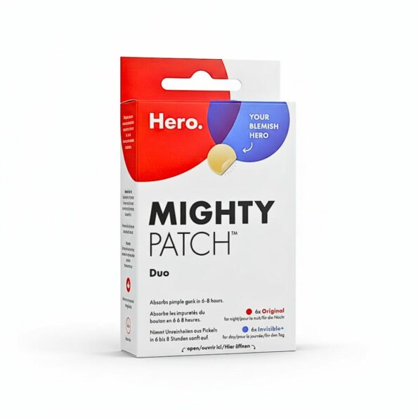 Hero Mighty Patch Duo 12 Pieces 6 Orginal+6 Invisible | Urban Drug store