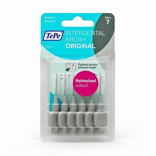 Tepe Interdental Brush Original Gris 1.3mm Taille 7-6Pieces | Urban ...